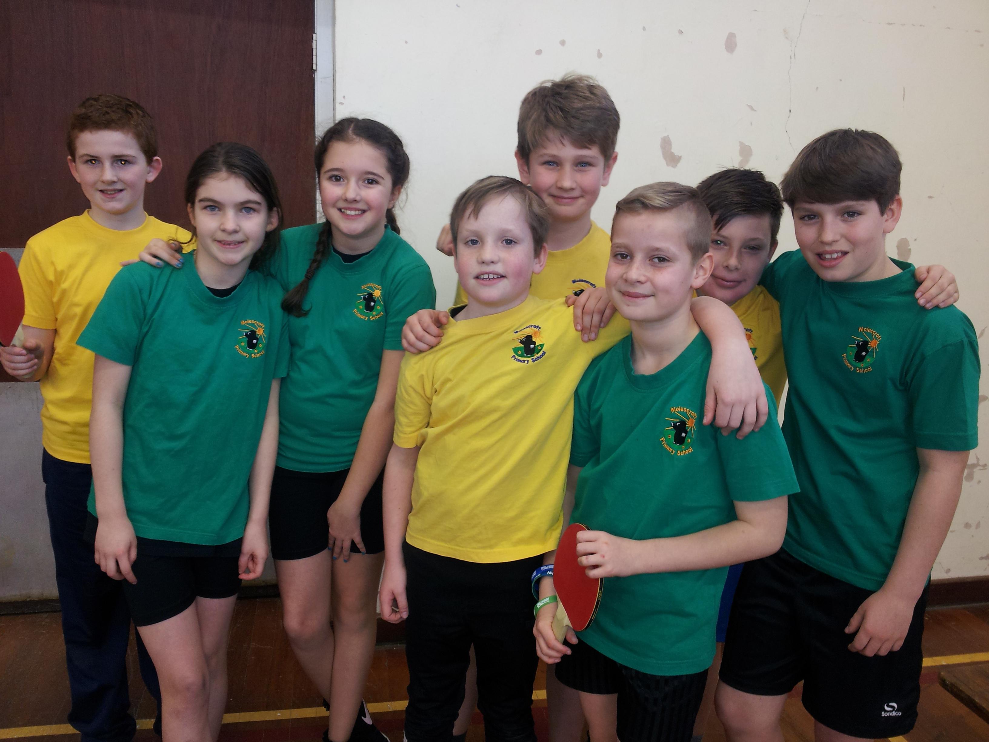 Year 6 Table Tennis at Longcroft | Molescroft Primary School