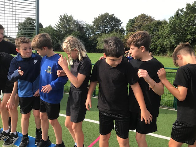 Year 6 team building | Molescroft Primary School